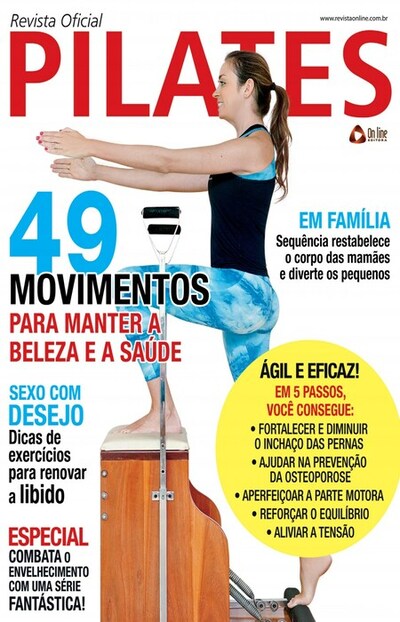 Bookplay - Revista Oficial Pilates - 49 movimentos para manter a beleza ...